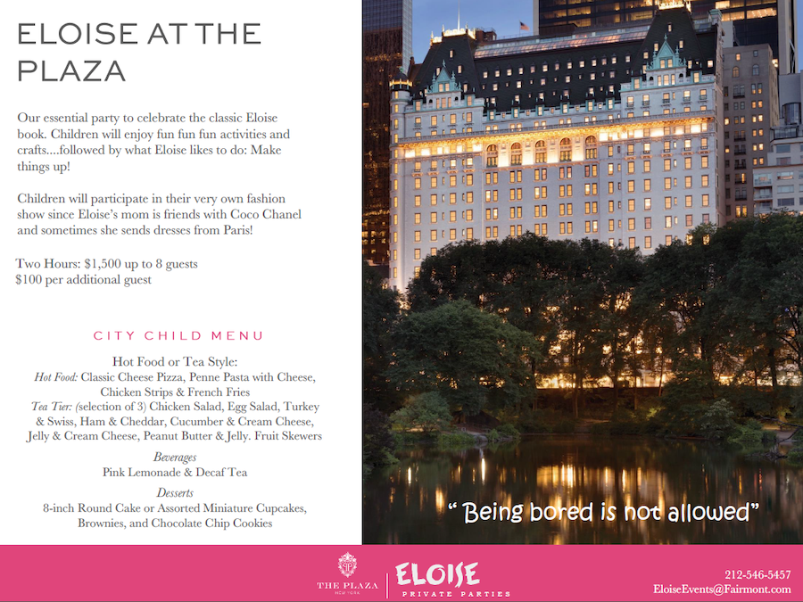 Eloise at The Plaza | The Plaza